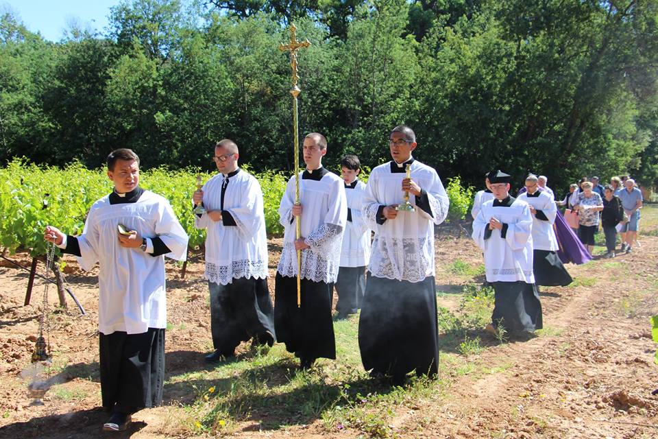 New Liturgical Movement: A Rogation Procession in Southern France