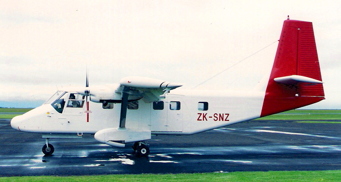 NZ Civil Aircraft: Nomad ZK-SNZ
