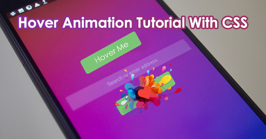 Hover Animation Tutorial With Css