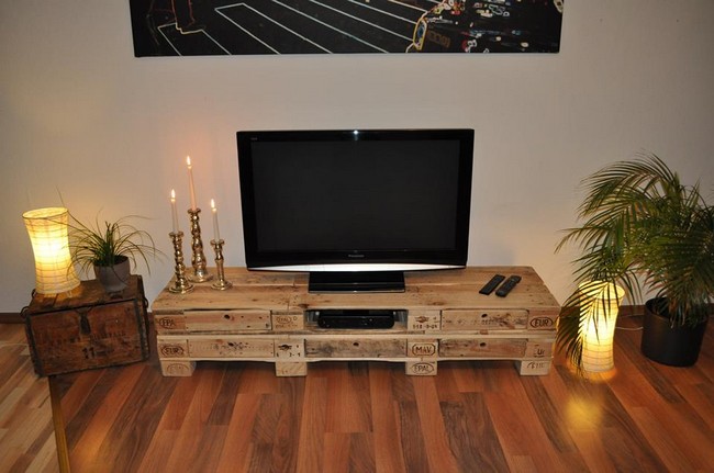 20+ Pallet TV Cabinet – 100% Reclaimed Pallets - Pallets Platform