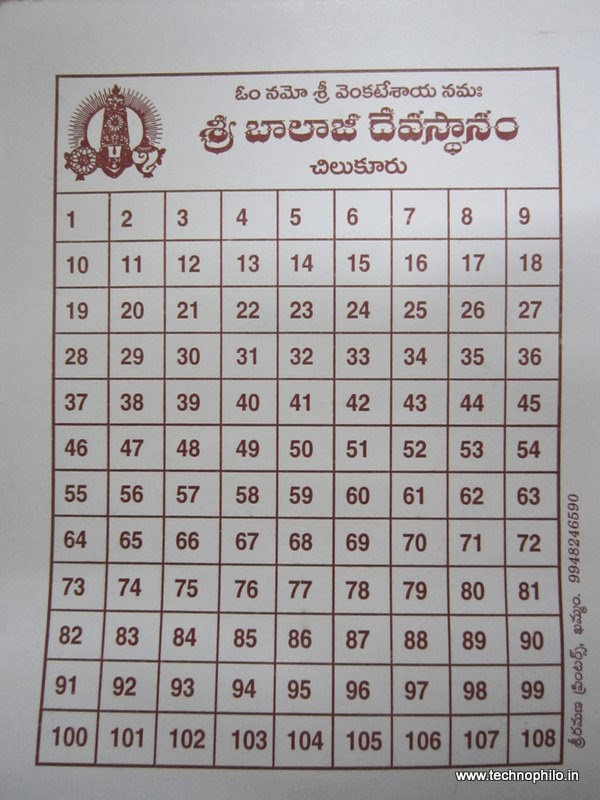 Chilkur Balaji Temple, Hyderabad