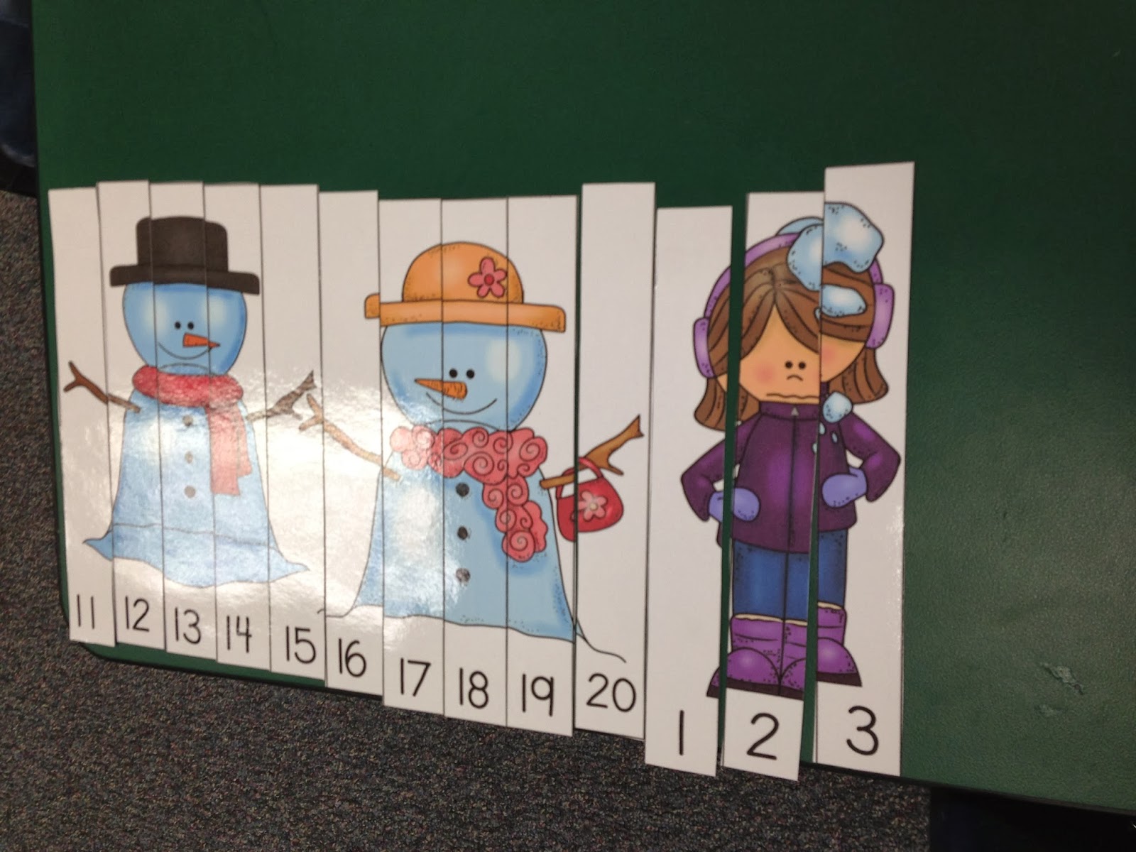 A Tale of Two K Teachers: January Fun and a {FREEBIE}