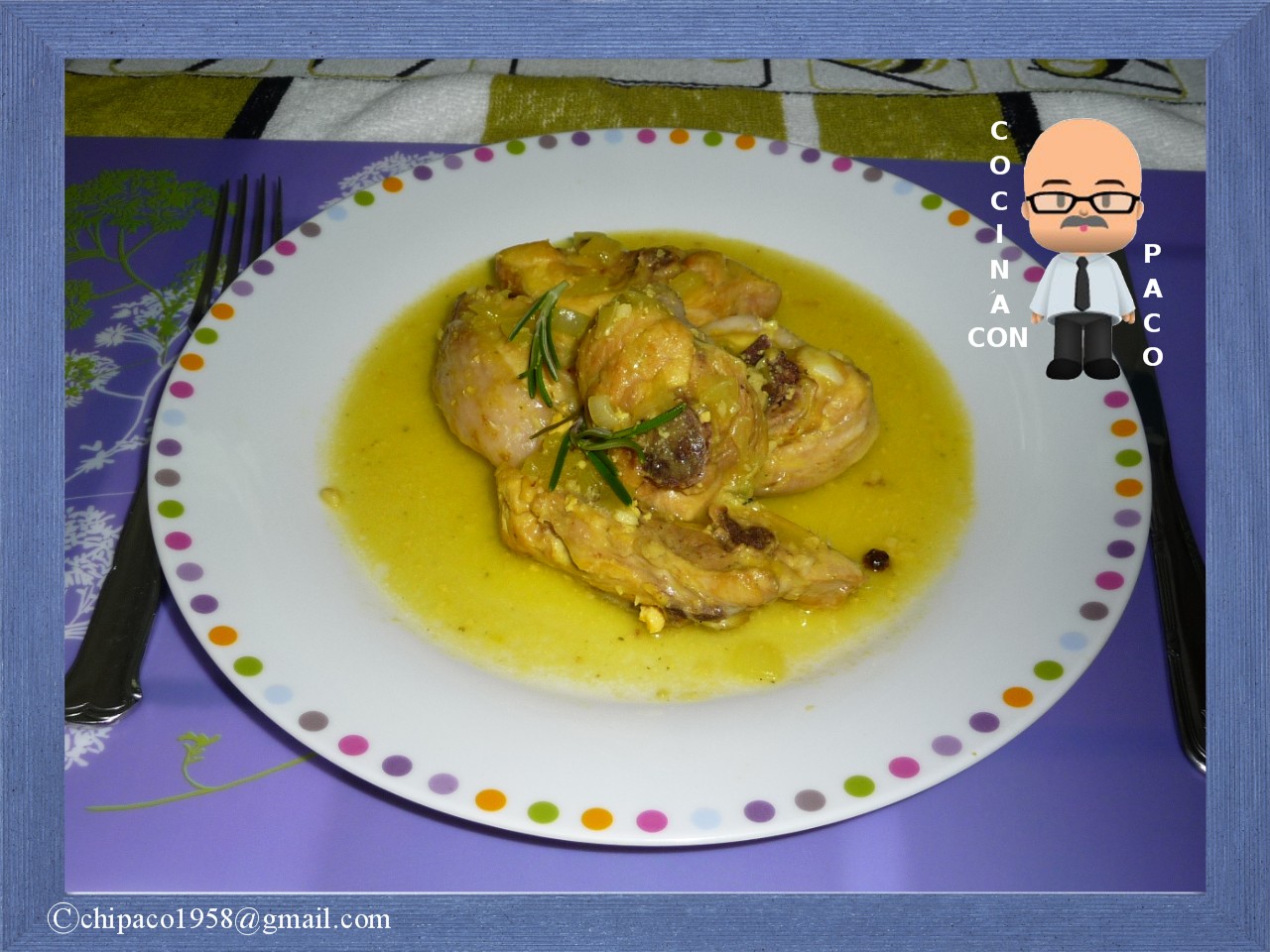 Cocina con Paco: Pollo en pepitoria