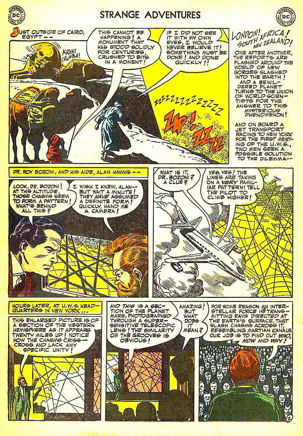 Strange Adventures #19 - Alex Toth art - Pencil Ink