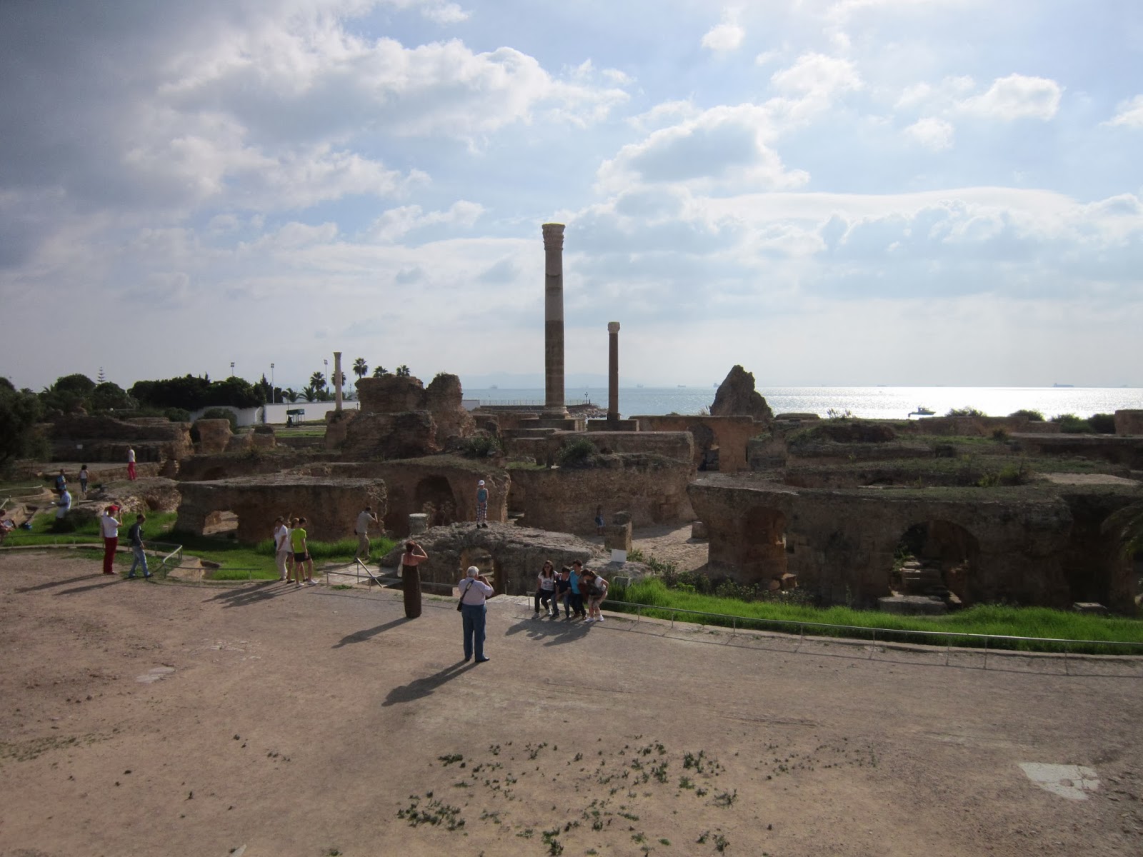 Blog 7: de Romeinen baas in Carthago, de Garry in de RIU | RTV in Tunesië