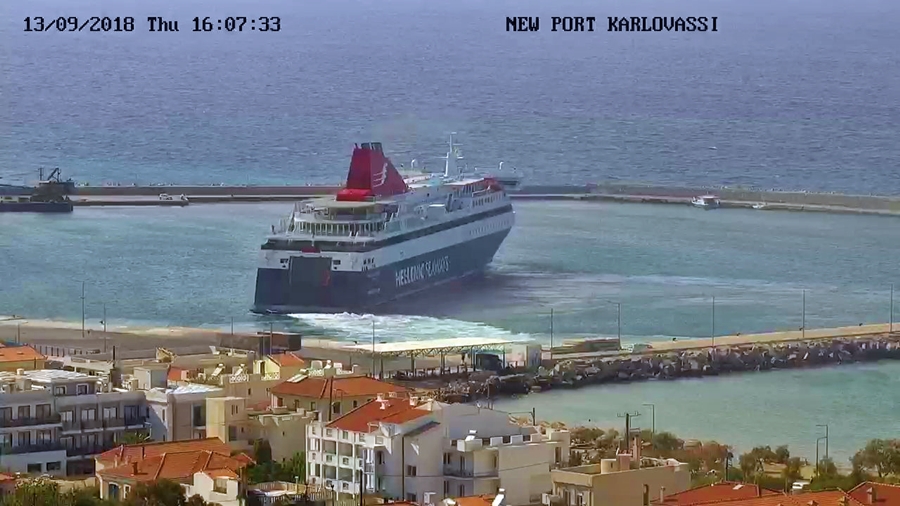 New Port Karlovassi: Με το καλο να σε ξαναδουμε στα νερα μας "ΔΙΑΜΑΝΤΙ ...