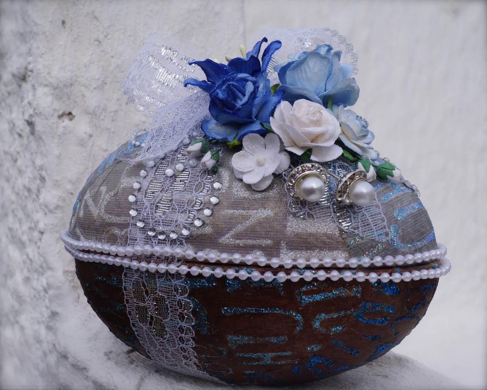 Mitt Lille Papirverksted: Egget som GLITTRER