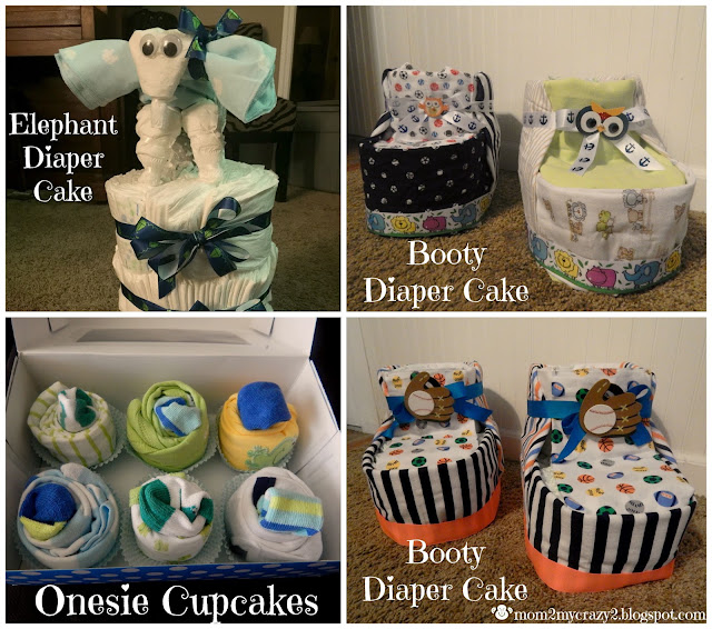 Running away? I'll help you pack.: Baby Booty Diaper Cakes
