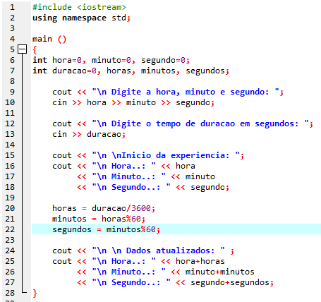 Aprender Programar em C++: Fevereiro 2015
