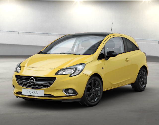 Opel Corsa 5 (2014 à 2019) - Couleurs et code peinture
