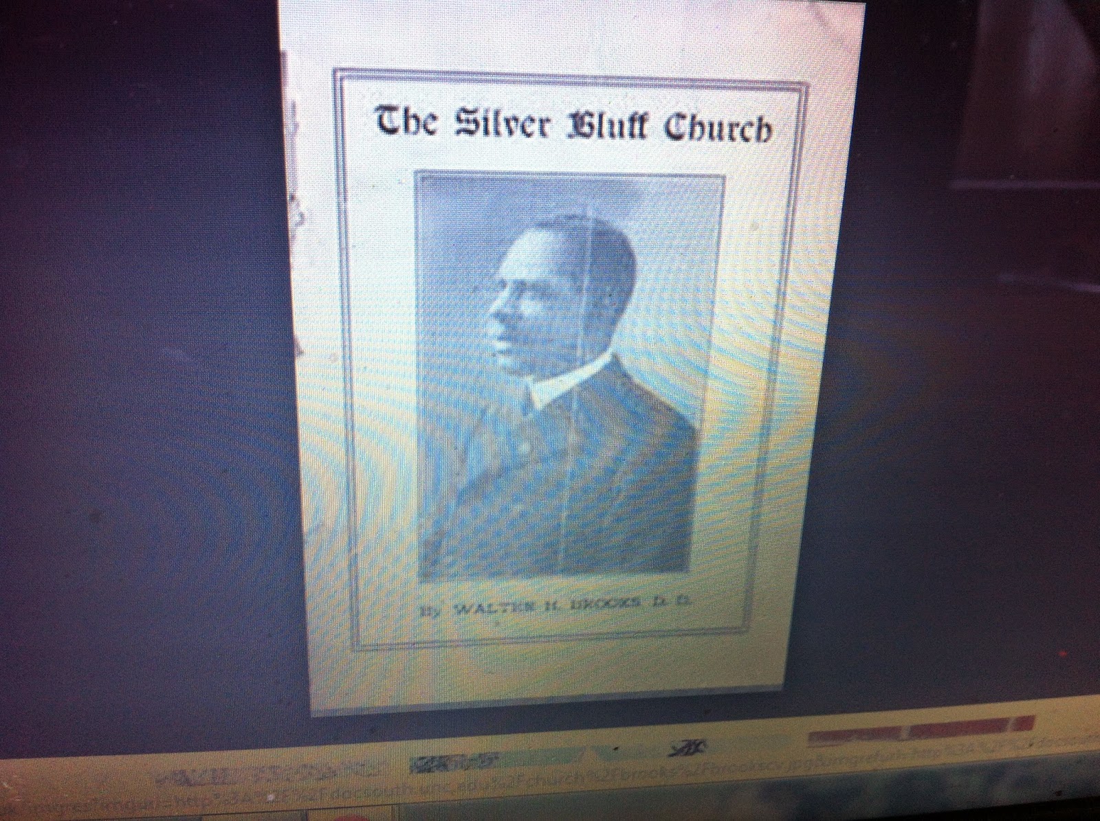 THE BLACK SOCIAL HISTORY:: BLACK SOCIAL HISTORY : SILVER BLUFF BAPTIST ...