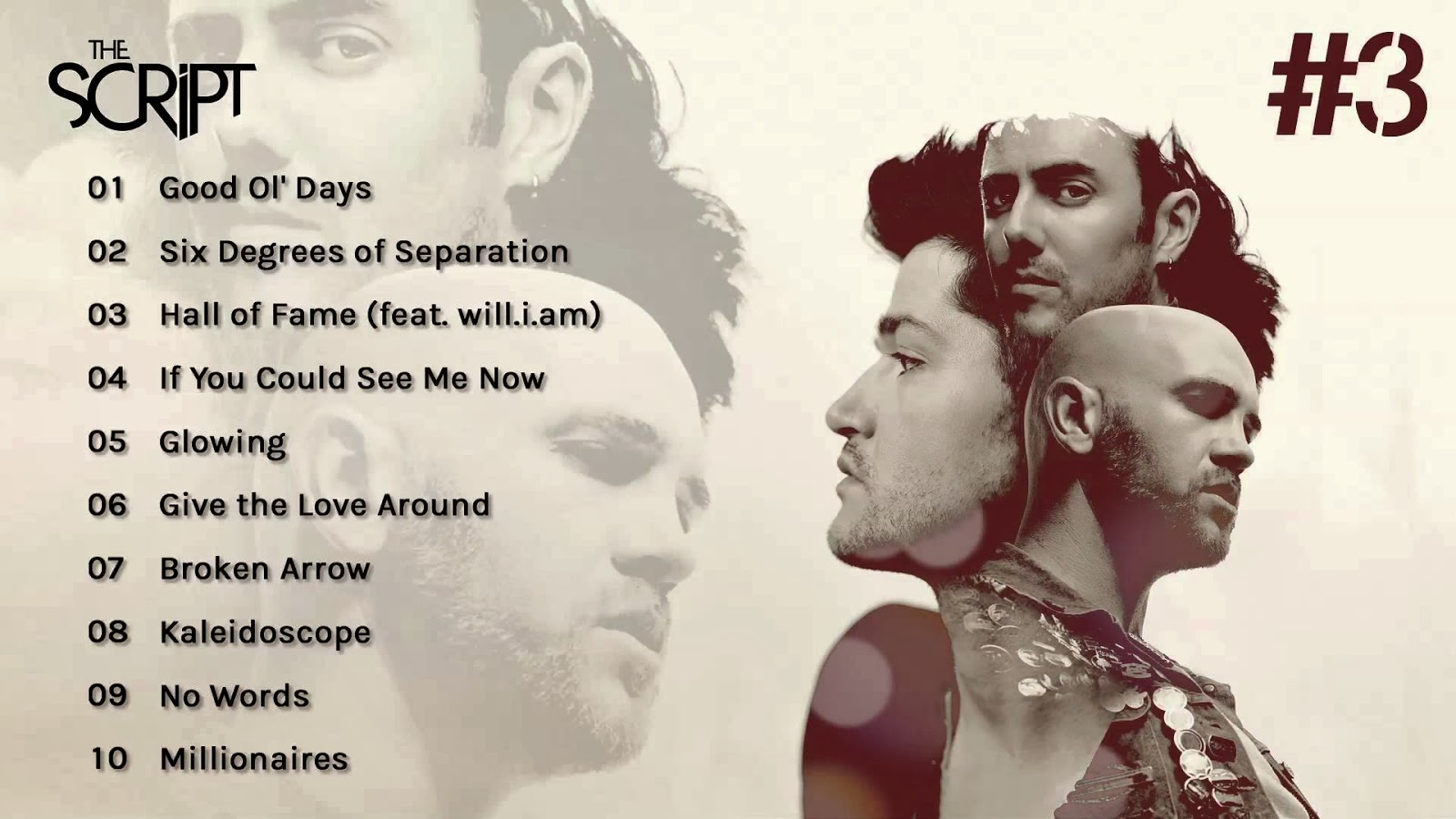 The Script For The First Time Album Cover