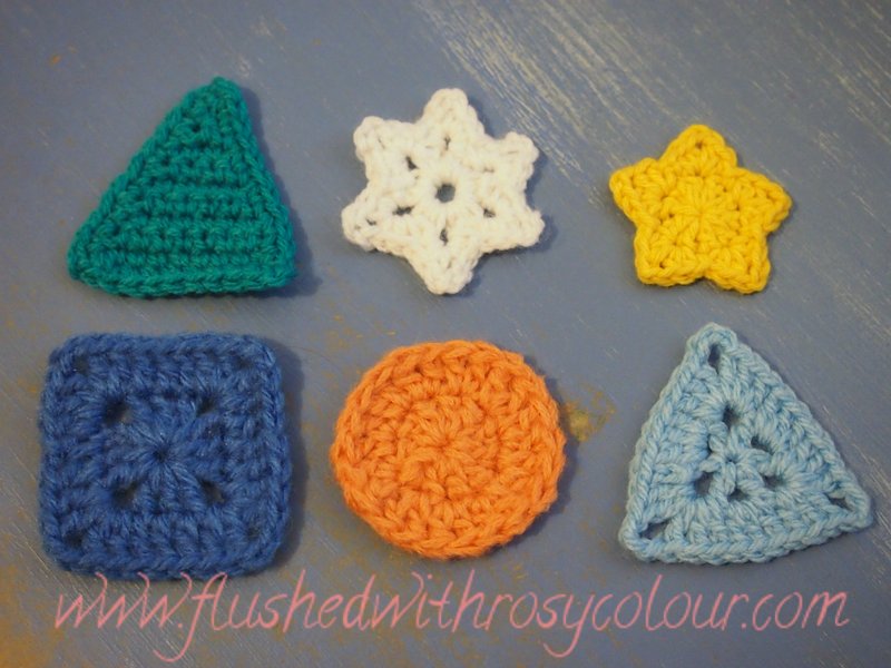 Flushed with Rosy Colour: Five Pointed Star, free pattern