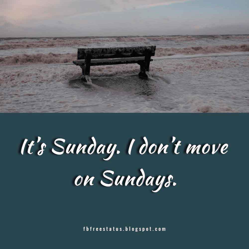 Funny & Inspirational Sunday Quotes With Funny Sunday Memes