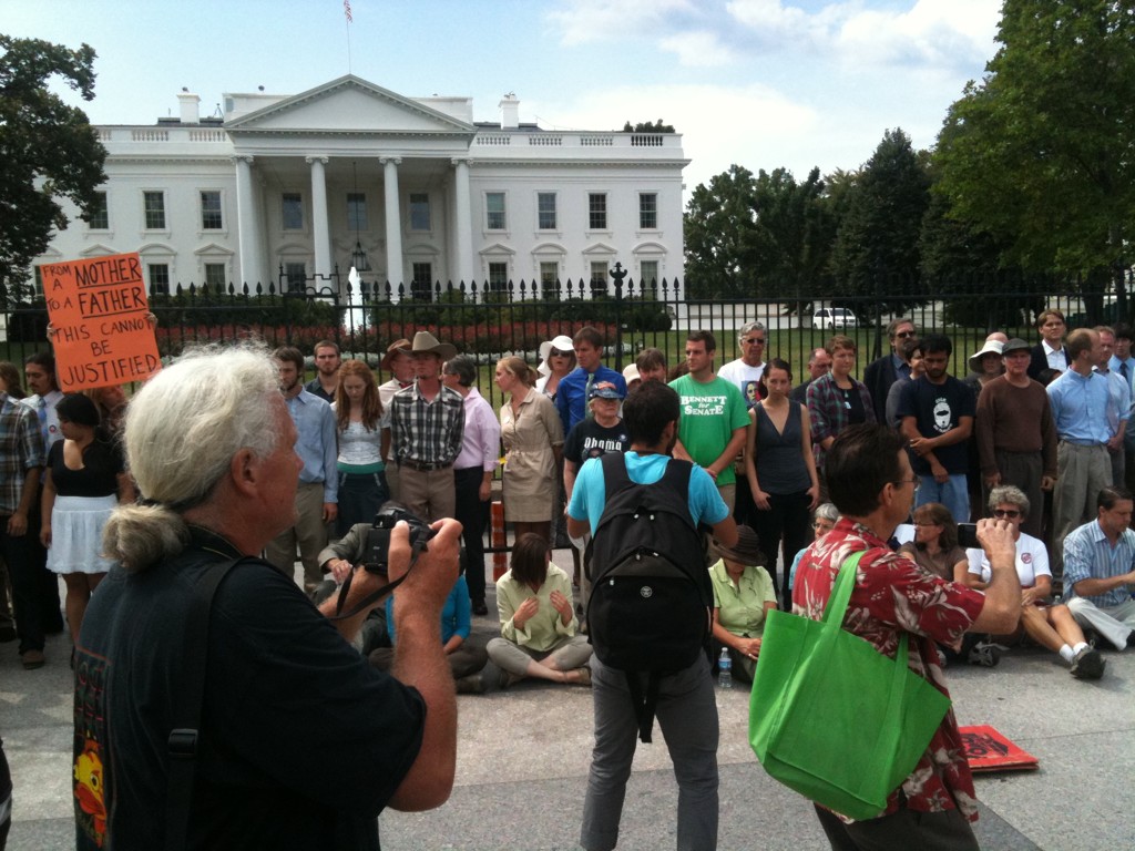 Censored News Photos Day 10 Tar Sands White House