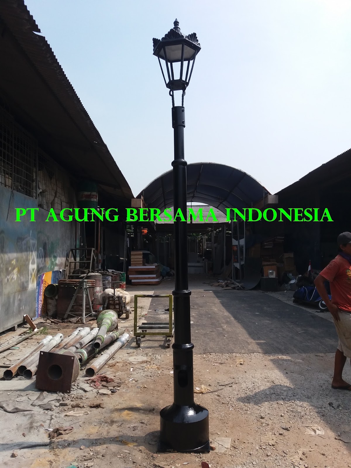 Tiang Taman Antik - Tiang PJU Antik - Tiang Lampu Jalan Decorative - 2 Harga Tiang Antik ...