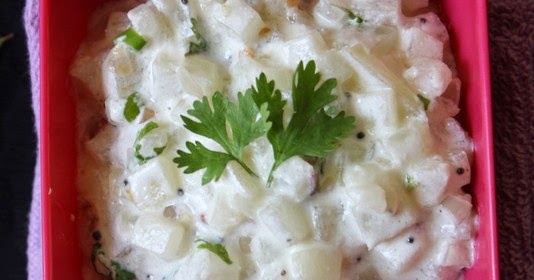 Sandhiya's Cookbook: Ash Gourd Raita | Thadiyankai/Vellai Poosanikai ...