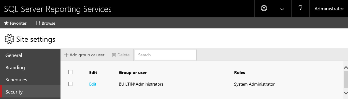 Realized Design: SSRS 2016 - Setup Admin and User access to your report ...