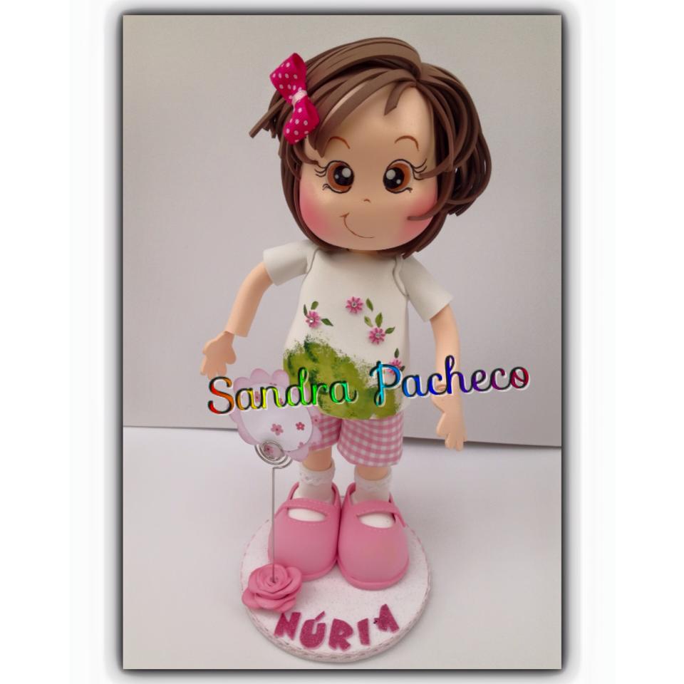 Atelier Vida e Cor: Boneca em EVA