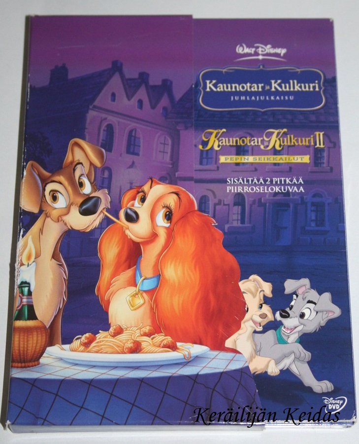 Keräilijän Keidas: Kaunotar ja Kulkuri dvd boxi