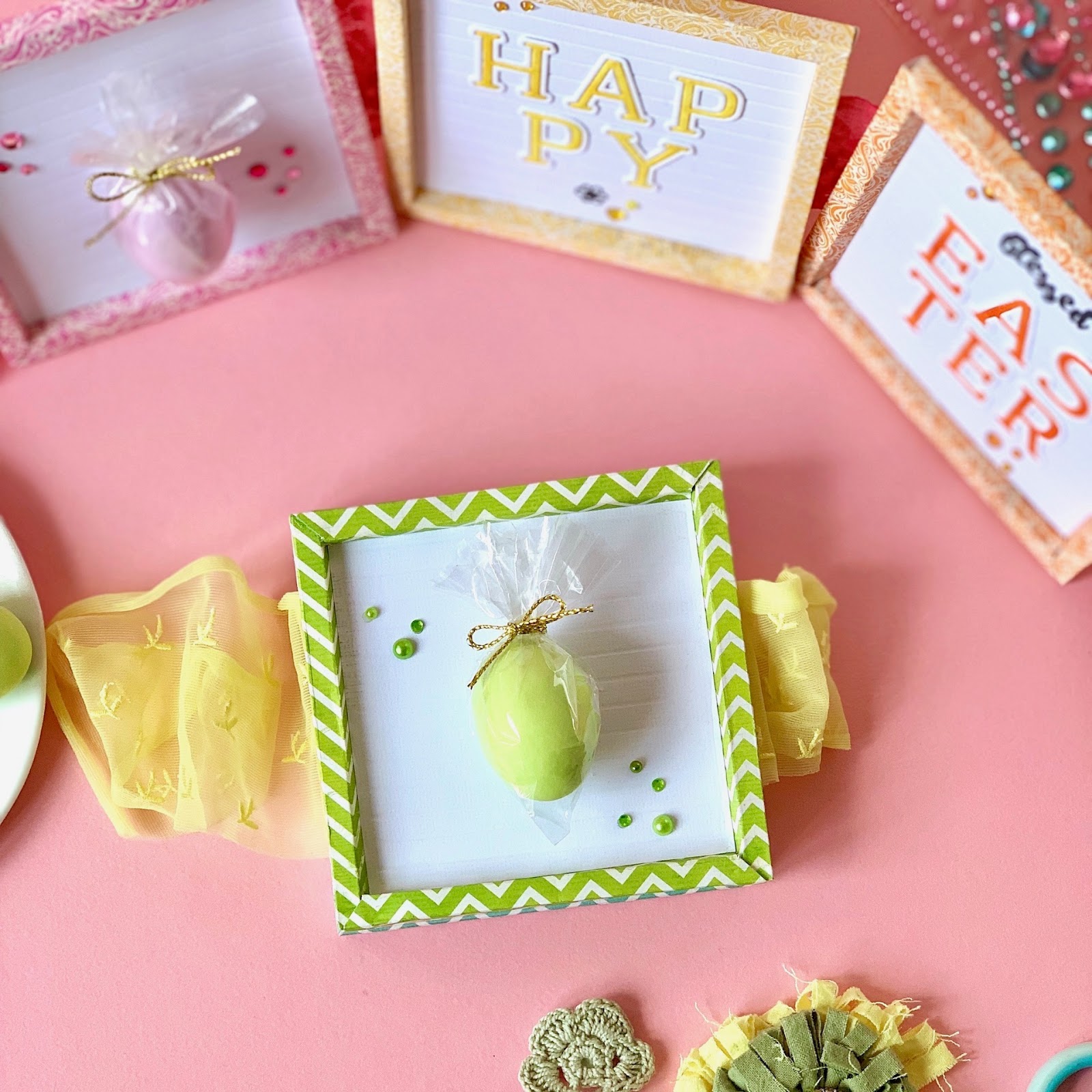 The BoBunny Blog: Easter Frame Cards with Angela