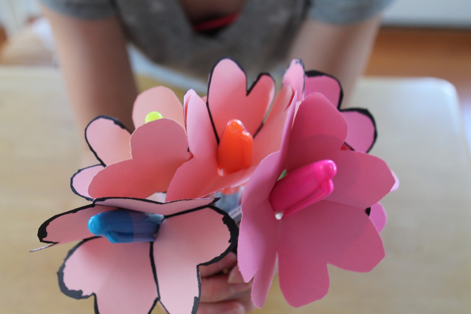 LobsterMeetsPeach: A Sharpie Bouquet