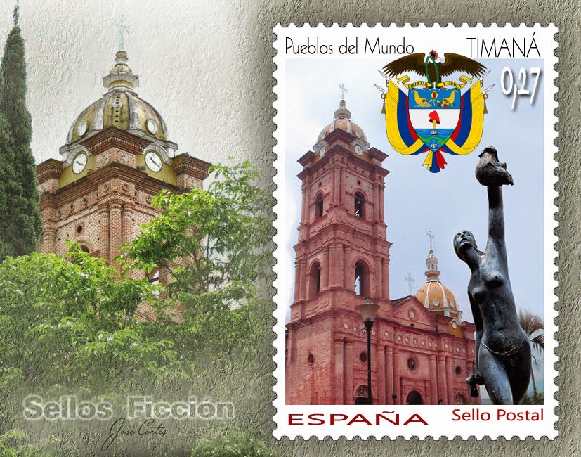 SELLOS FICCIÓN: Pueblos del Mundo, Timaná, Colombia.