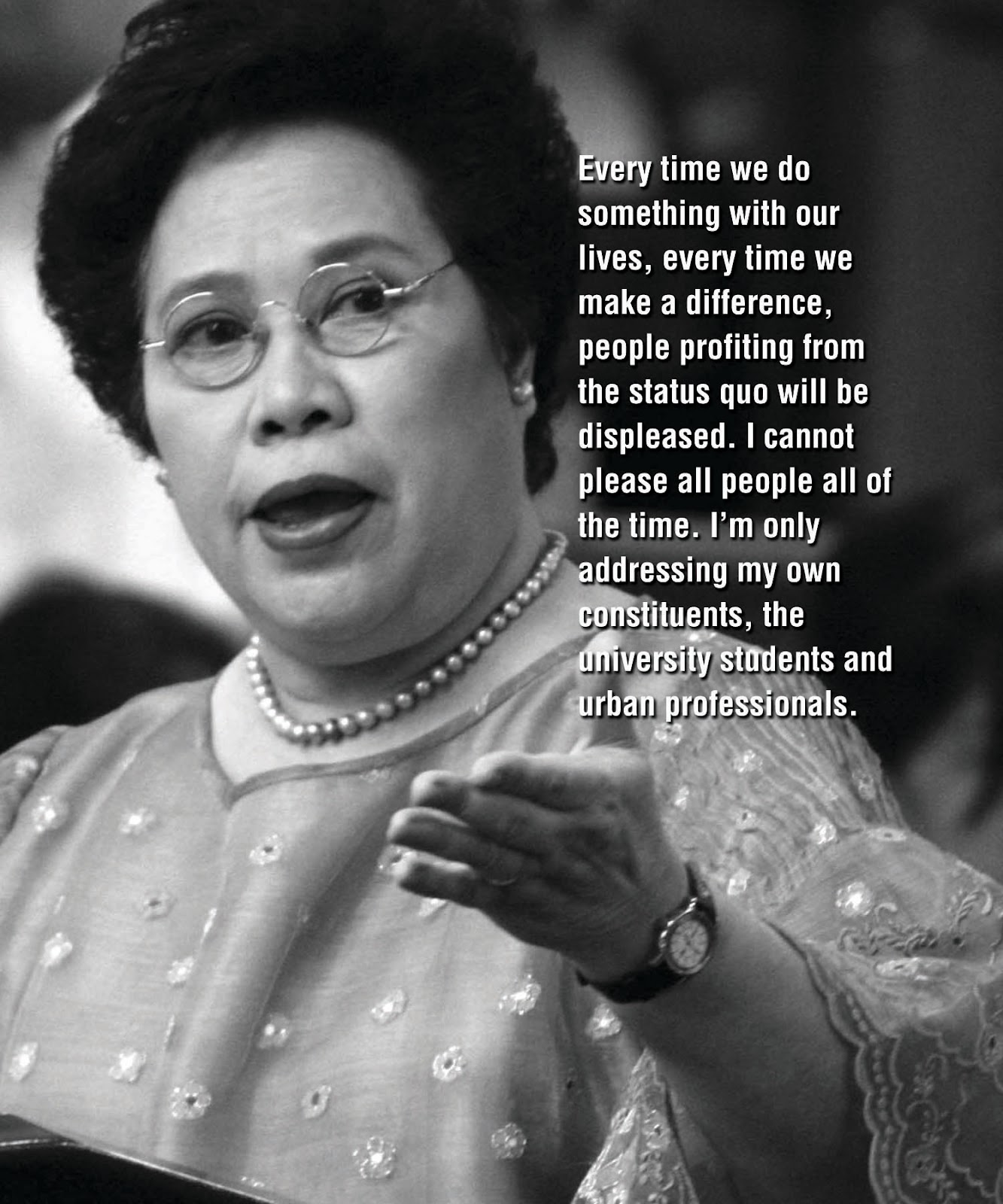 The World According to Melchizedik: My idol, Senator Miriam Defensor ...