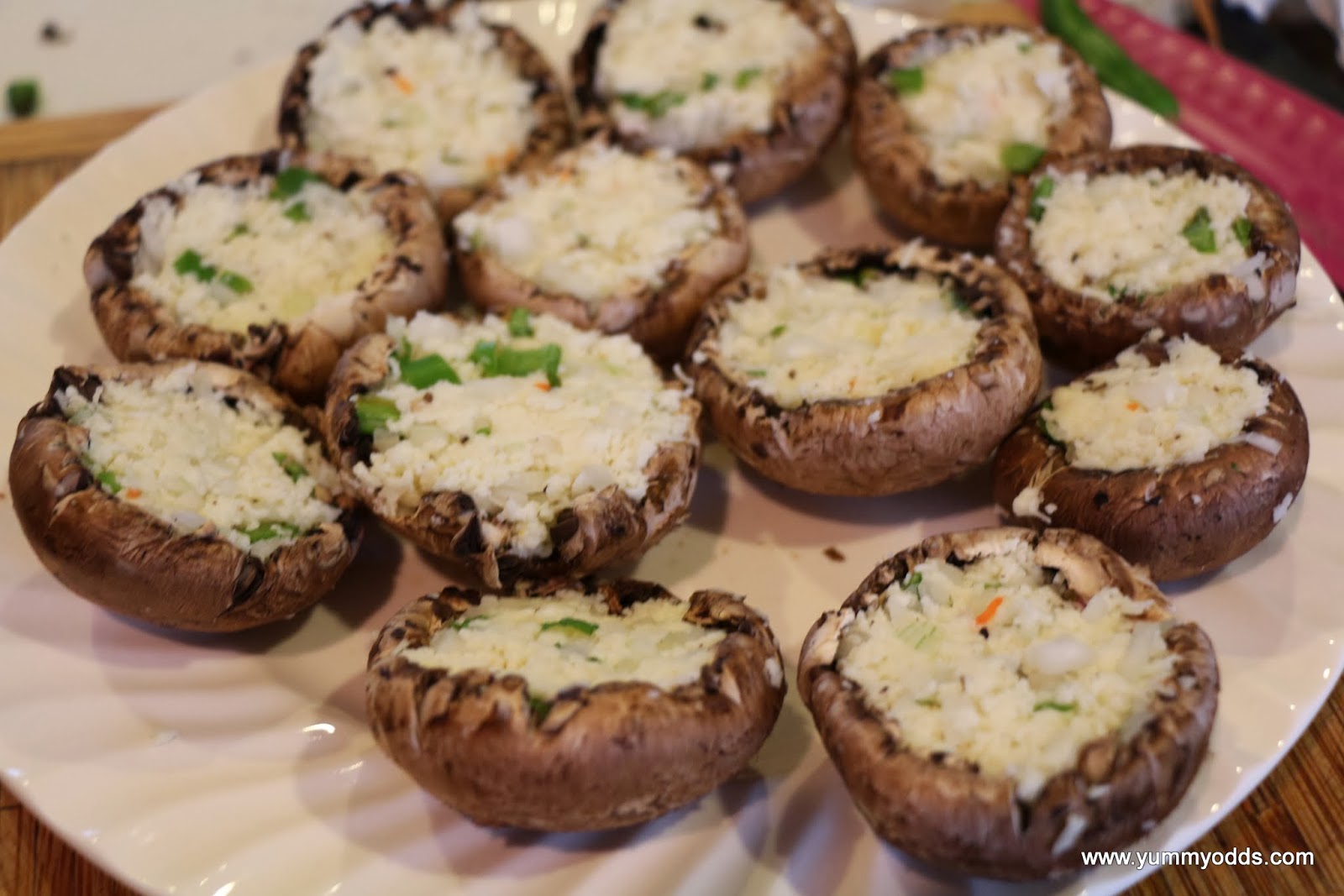 Yum! Yum! Yum!: Paneer Stuffed Mushrooms (Step-by-Step) ( Under 15 Minutes)