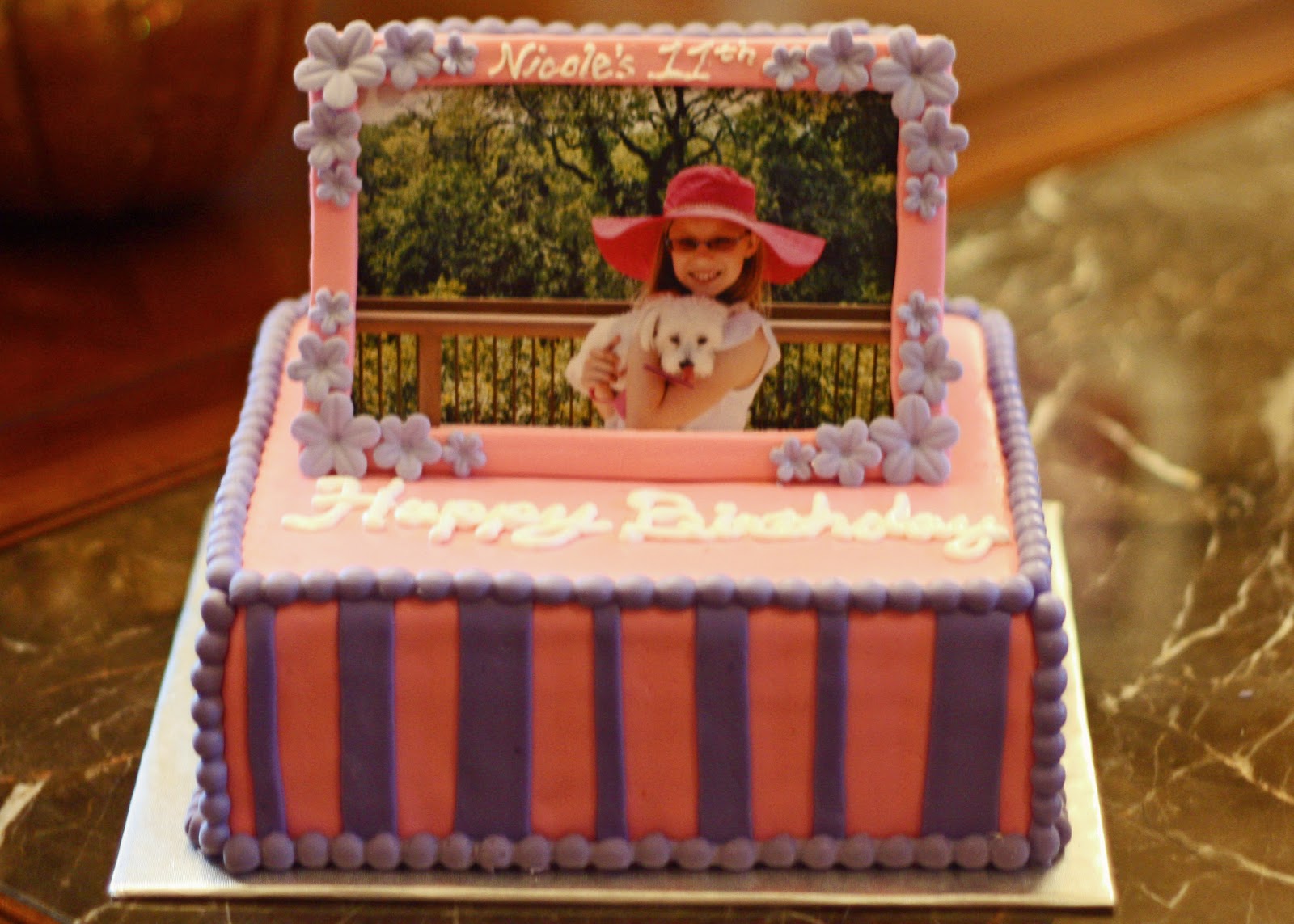 SAB Cakes!: Birthday Photo Cake