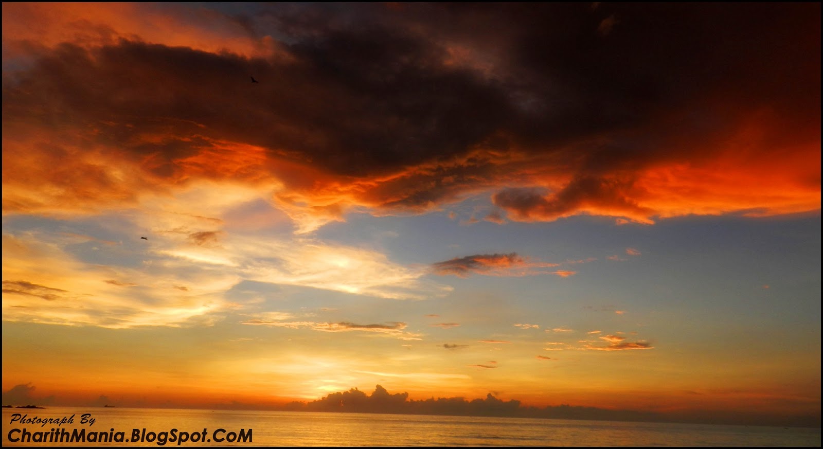 CharithMania: "Sun Rising in Golden Hour with a Dramatic Sky"