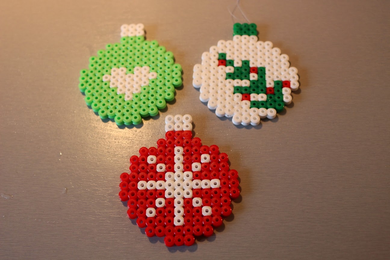 Krea Krumspring: Julekugle perleplader