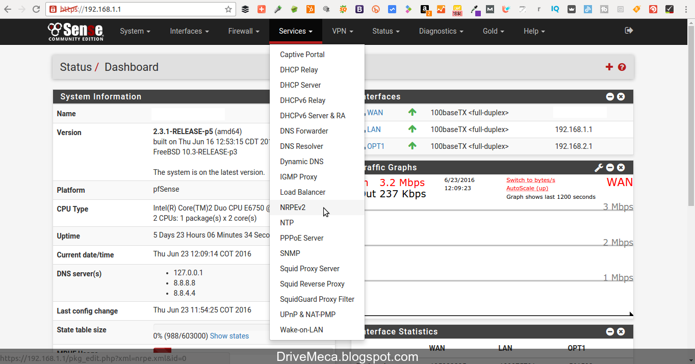 Monitorea pfSense por medio de NRPE y Nagios ~ videoJuegos y Open Source