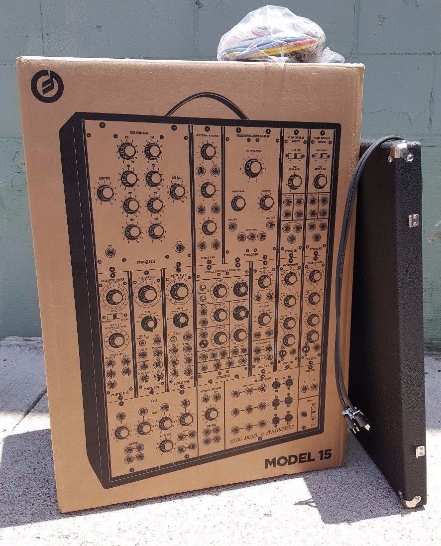 MATRIXSYNTH: New Moog Model 15 with Original Box