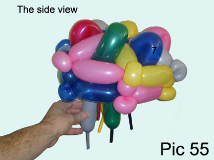 CLASSICAL: Balloon cake
