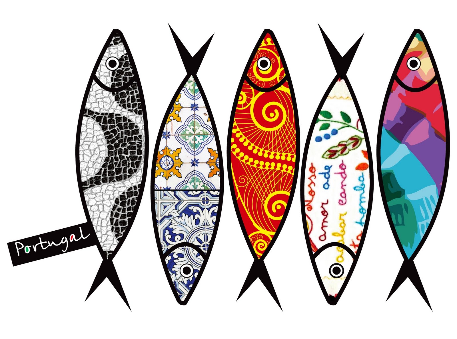 Artes&Etc: Postais Portugal, uma colecção divertida