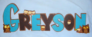 Lightyear Designs~ Custom Wood Name Signs: Greyson (boy's sign, animals ...