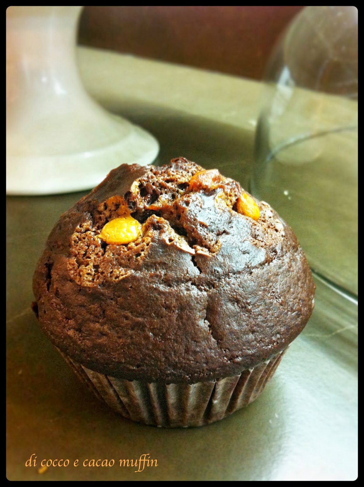 il cuore arrosto: DI COCCO E DI CACAO MUFFIN