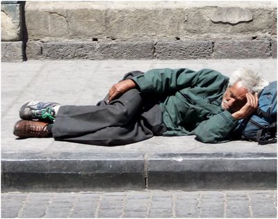 Espacio personal: Un día en la vida de un vagabundo