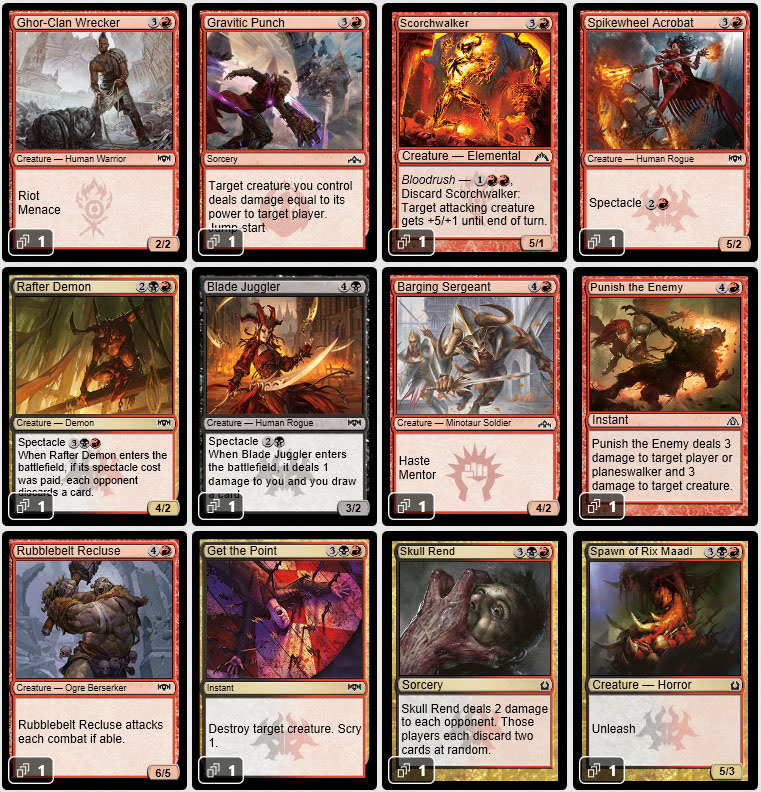 Magic the Gathering Adventures: Exava Rakdos Commander Deck for Ravnica ...