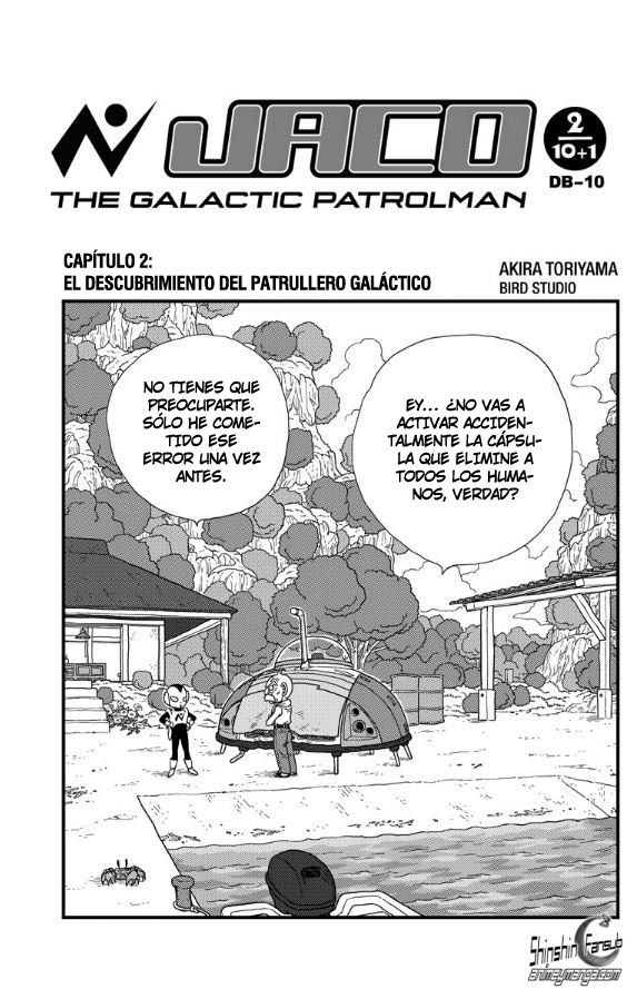 Jaco el Patrullero Galáctico Manga Capitulo 2