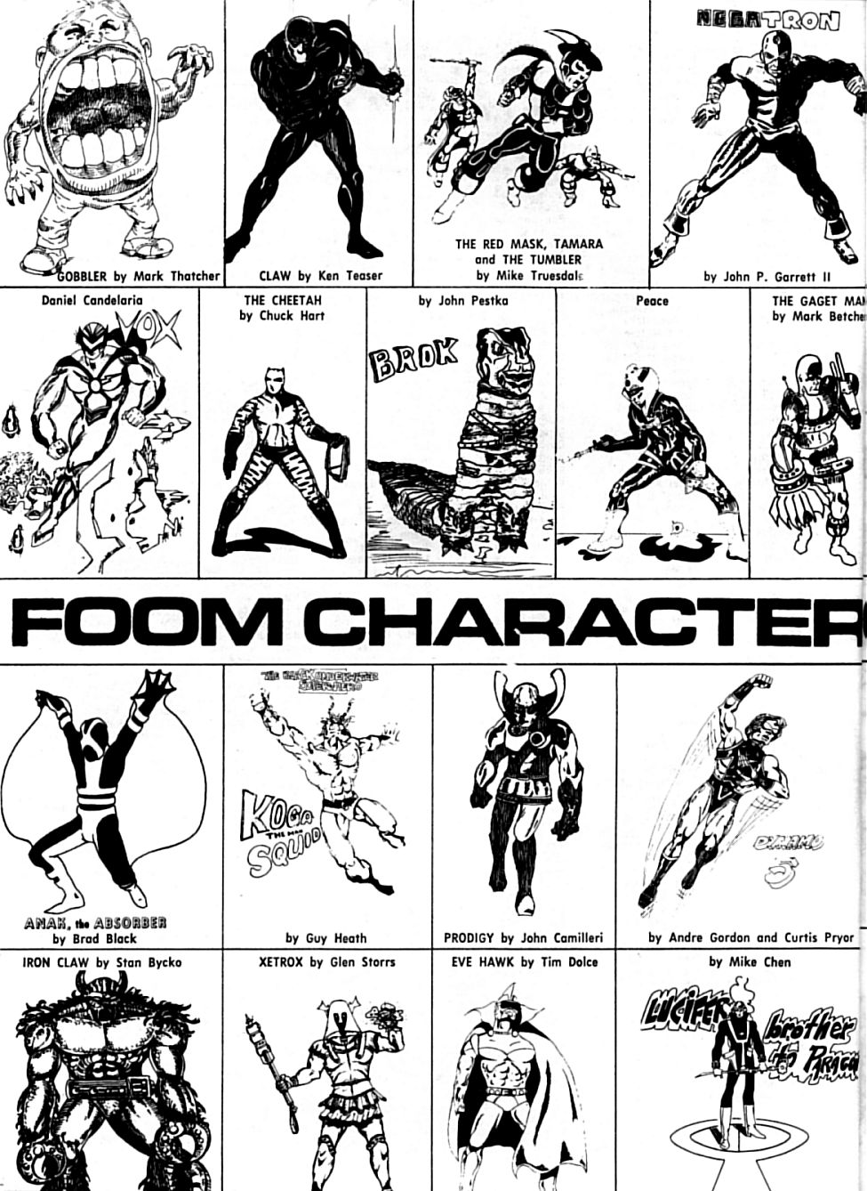 Diversions of the Groovy Kind: Black and White Wednesday: 1973 FOOM ...