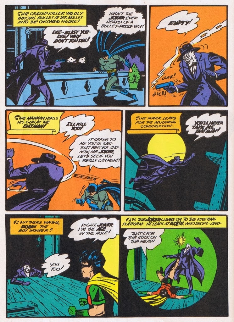 The Great Comic Book Heroes: The Joker's first appearance in Batman #1 ...
