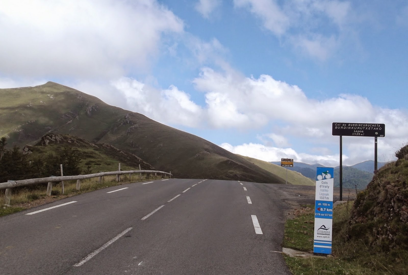 1001 PUERTOS: COL DE BURDINKURUTZETA-COL D'IRATY-BAGARGI (por Basaburua)