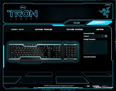 Razer TRON Legacy Gaming Keyboard #2 Details