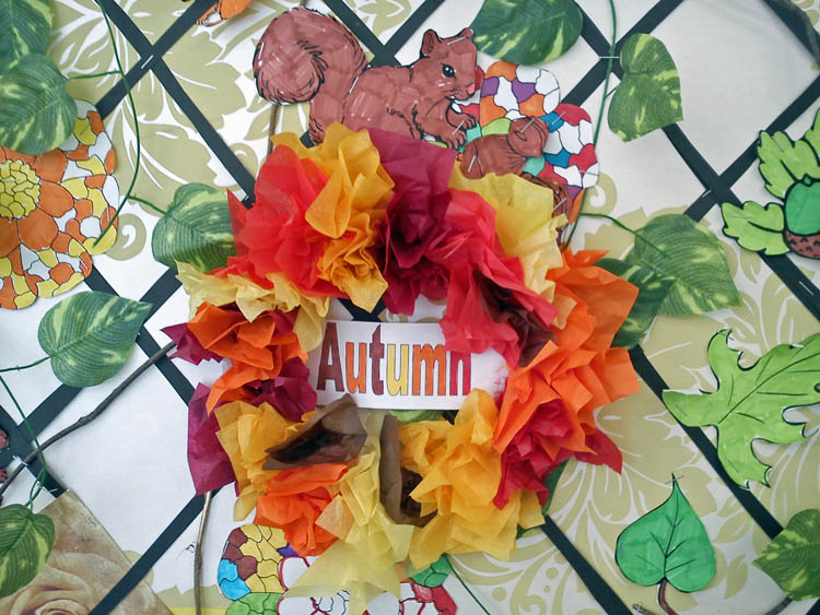 Craft and Activities for All Ages and Abilities!: An Autumn Wall Mural ...