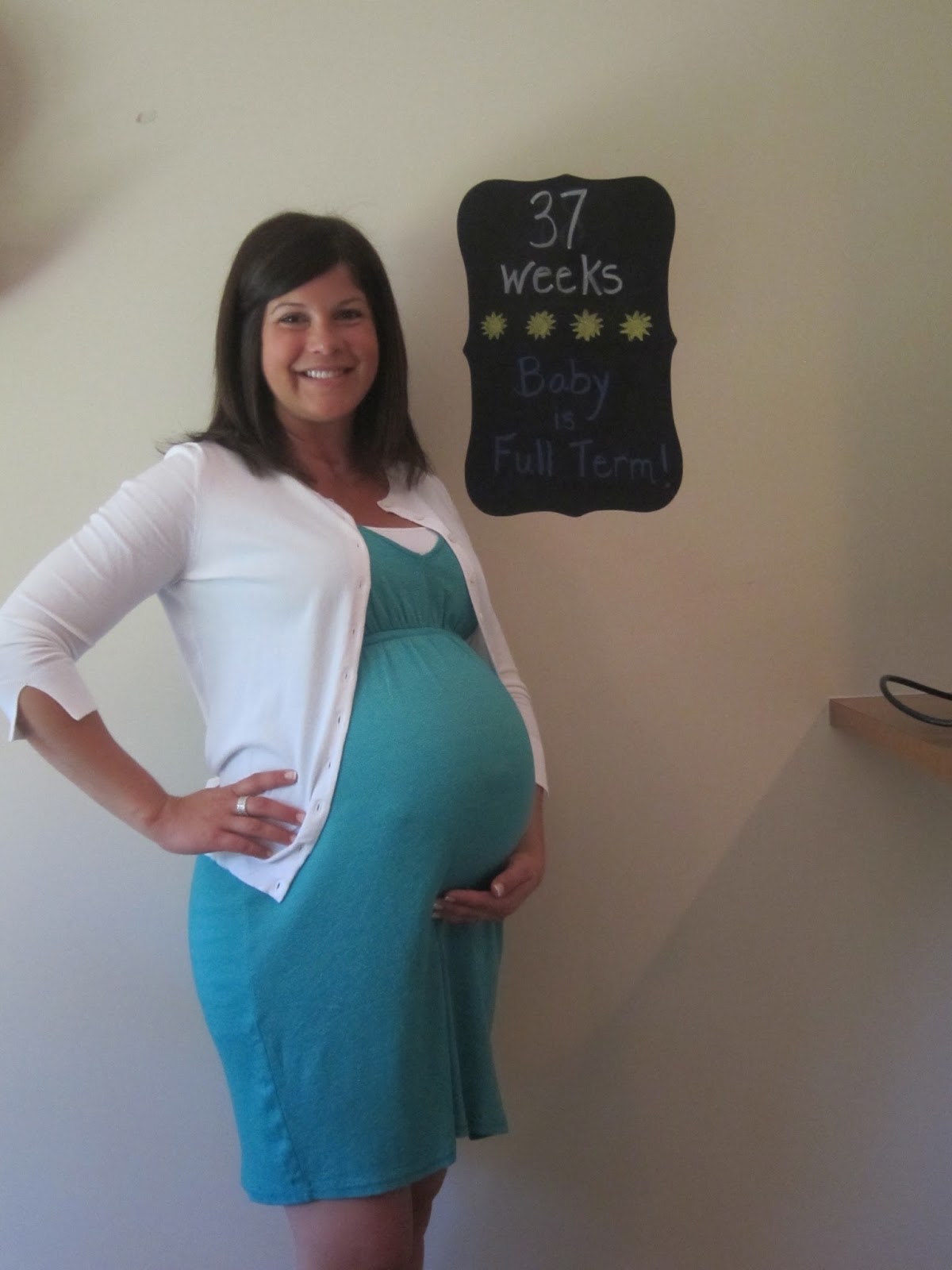 A Sweet Nine Months: 37 Weeks - Full Term!