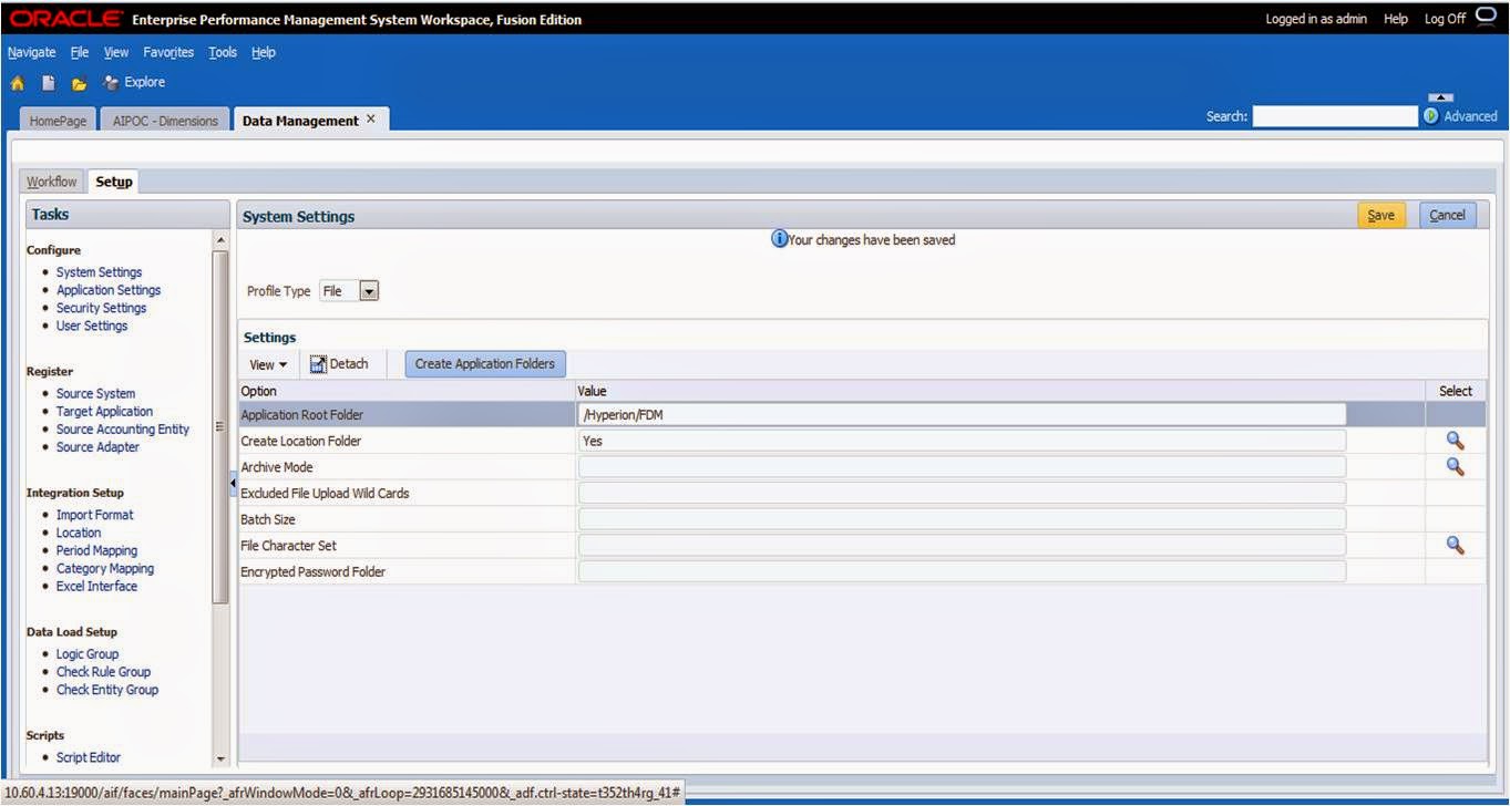 Hyperion EPM Challenges: FDMEE Basics : Getting Started with this tool