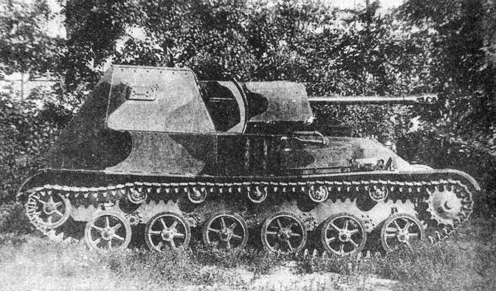 Catainium's Tanks: SU-76 Self Propelled Artillery