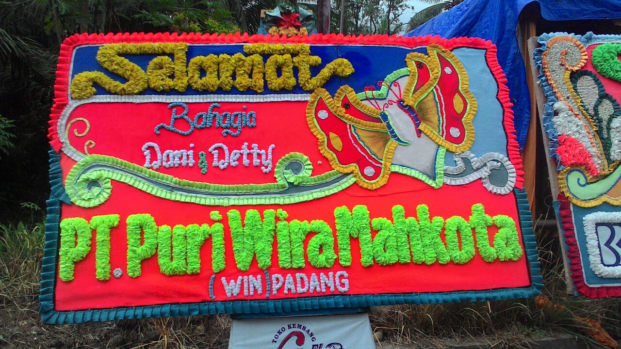 Papan Bunga Batusangkar Kab. Tanah Datar || Toko Karangan Bunga Minang ...